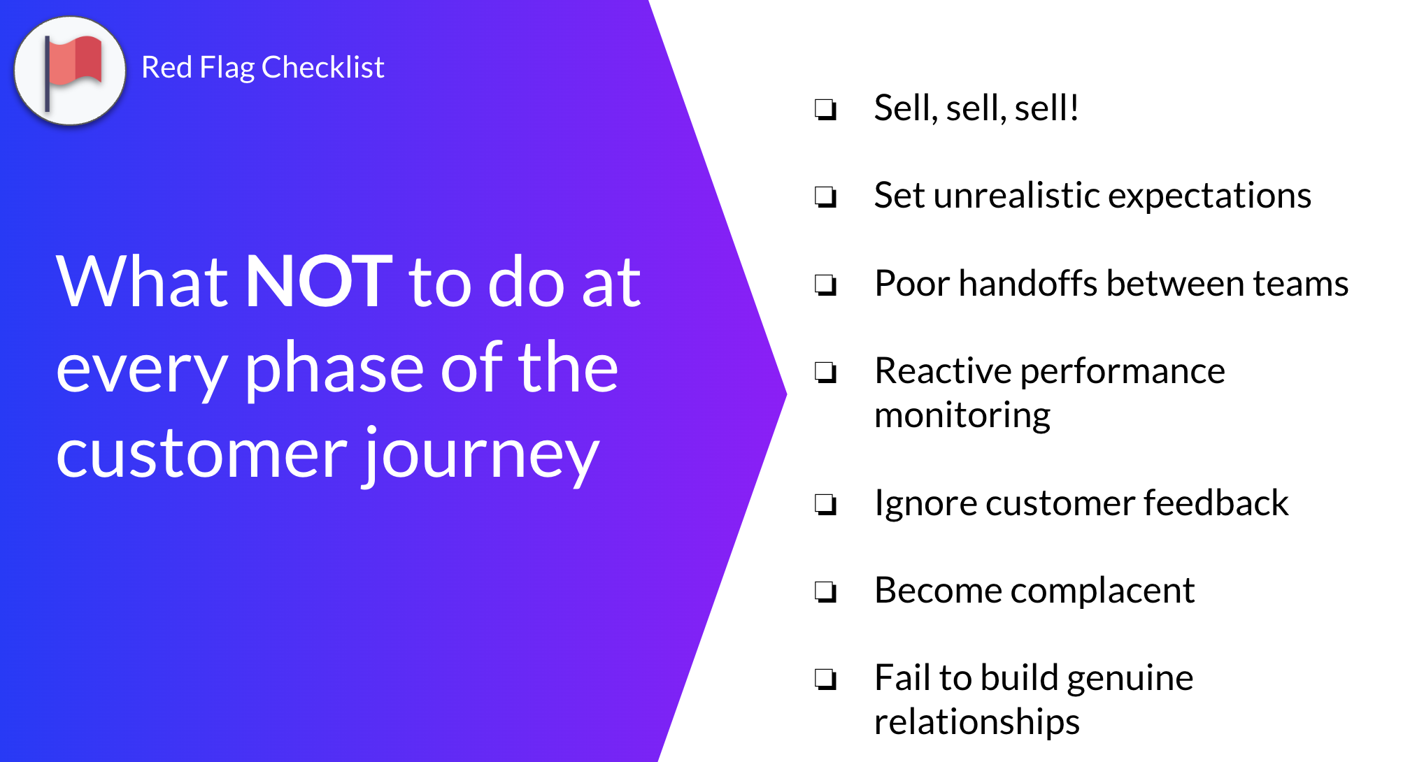 Navigating the Customer Journey: Avoid These 7 Red Flags to Strengthen ...